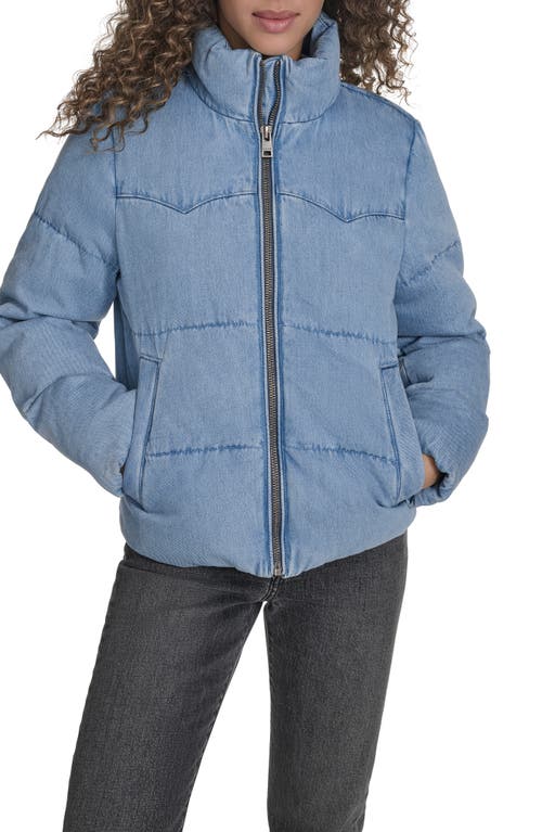 LEVI'S Western Denim Puffer Jacket